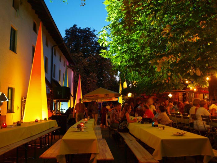 licht, biergartenbeleuchtung, münchen, lichtaktion, risinger, licht ...